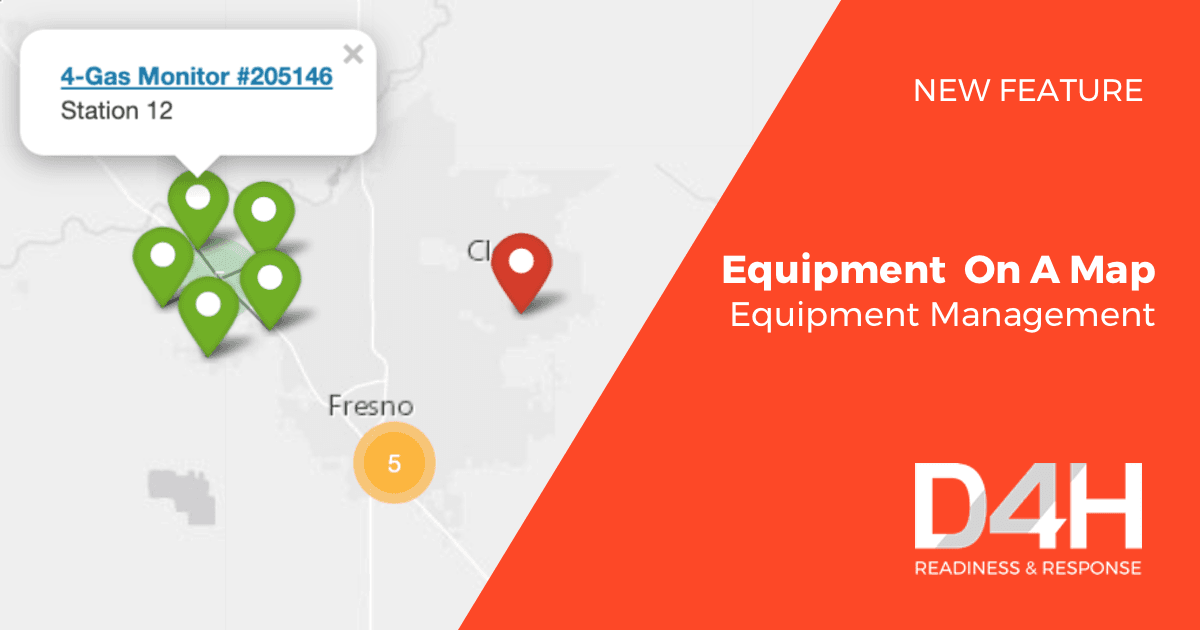 New Feature: Equipment On A Map