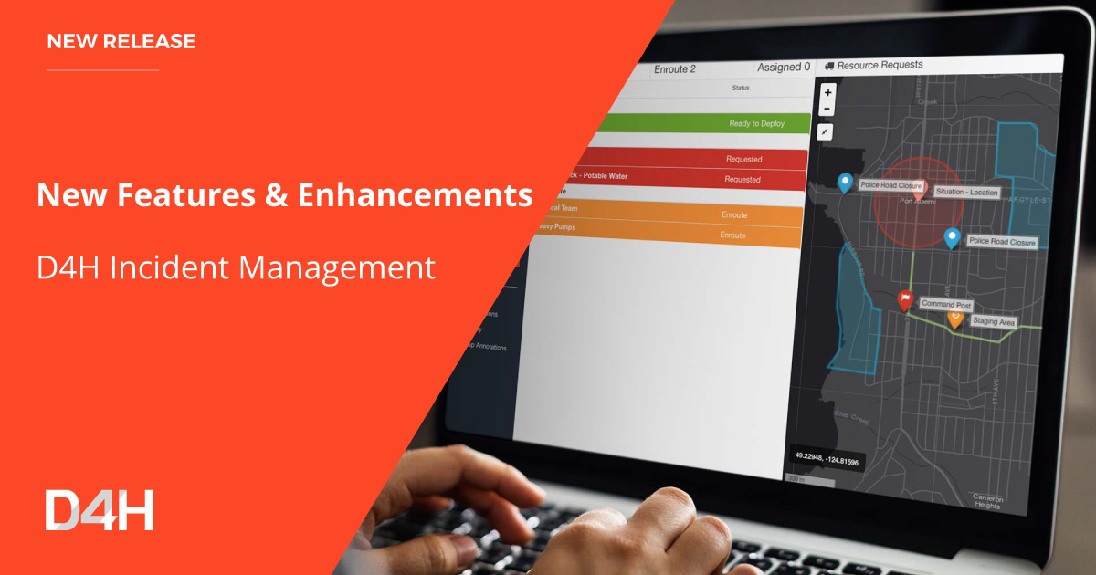 10 New Features & Enhancements for D4H Incident Management