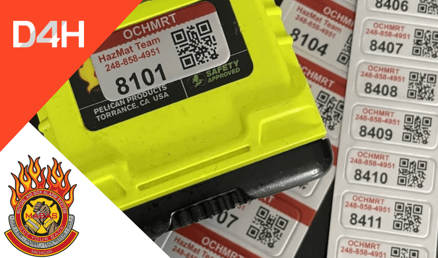 How Oakland County Hazmat Uses QR Codes to Manage Their Response Equipment